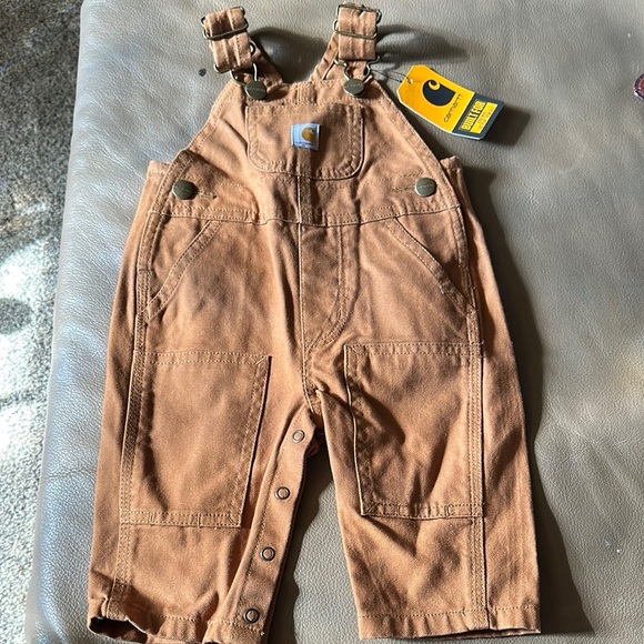 Carhartt | Bottoms | Carhartt Brown Bib Overalls New With Tag | Poshmark